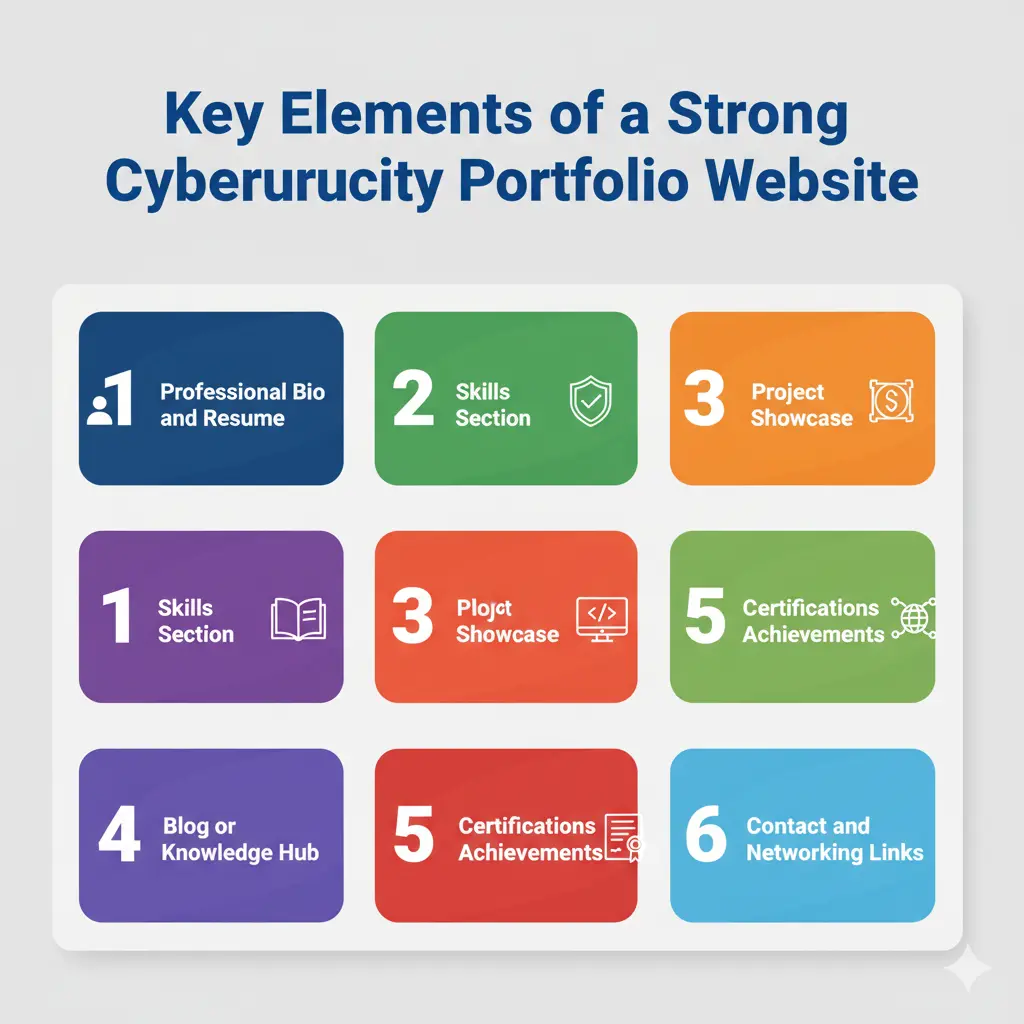 How to Create a Cybersecurity Portfolio Website Using Tips and Templates